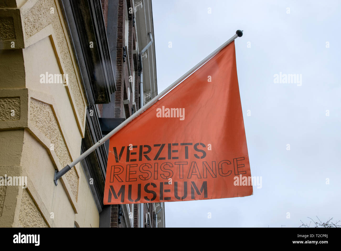 Flag From The Resistance Museum At Amsterdam The Netherlands 2019 Stock ...