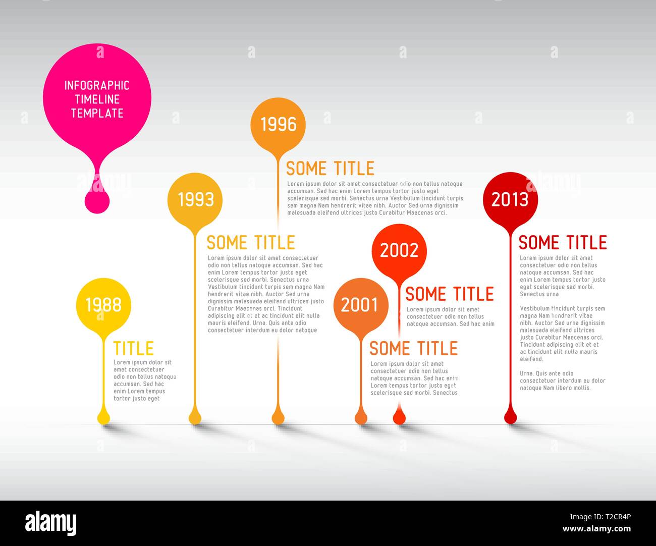 Vector Infographic timeline report template with bubbles Stock Vector ... Vector Infographic timeline report template with bubbles Stock Vector ...
