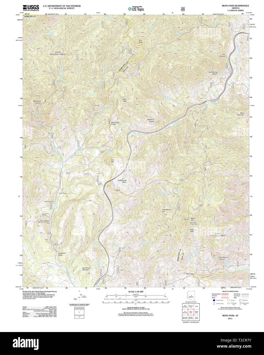 Map Of Reno High Resolution Stock Photography and Images - Alamy