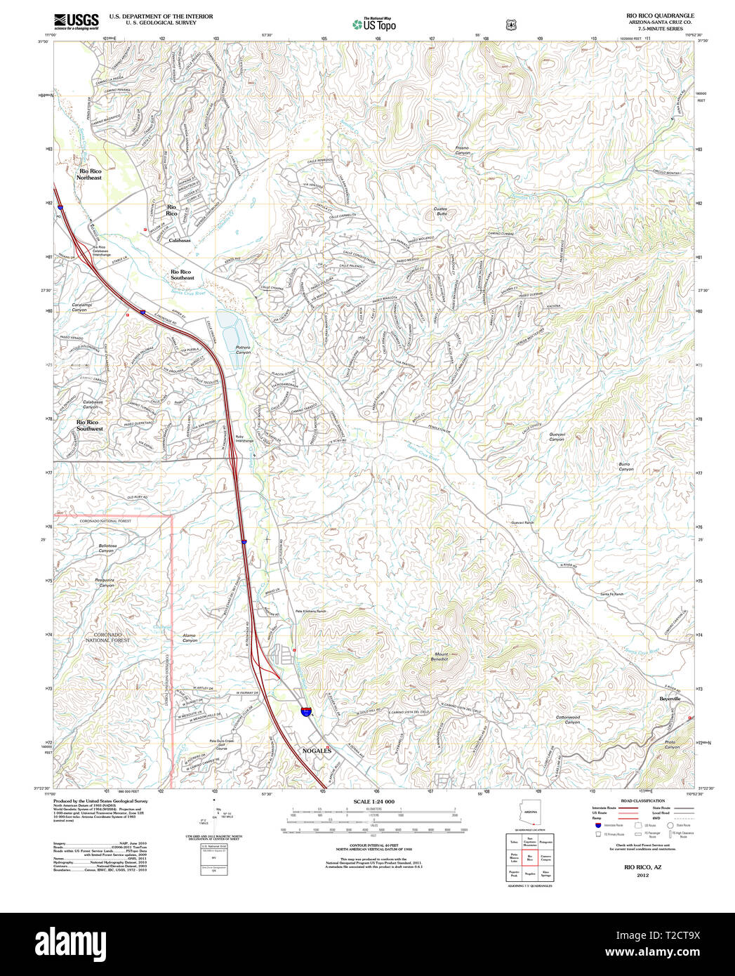 Rico rio arizona hi-res stock photography and images - Alamy