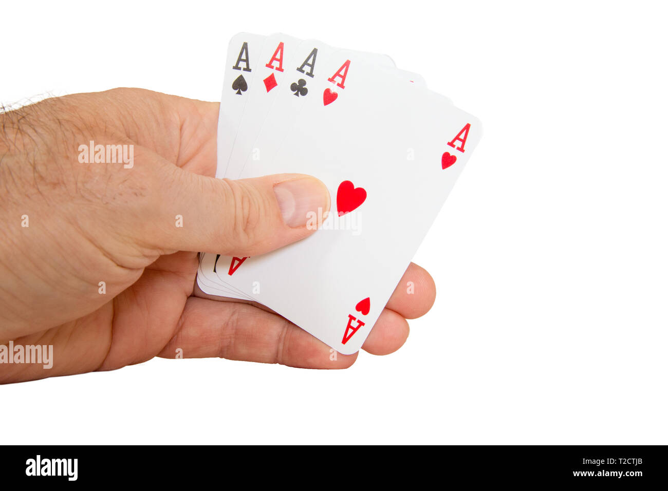 Pack of playing cards hand hi-res stock photography and images - Alamy
