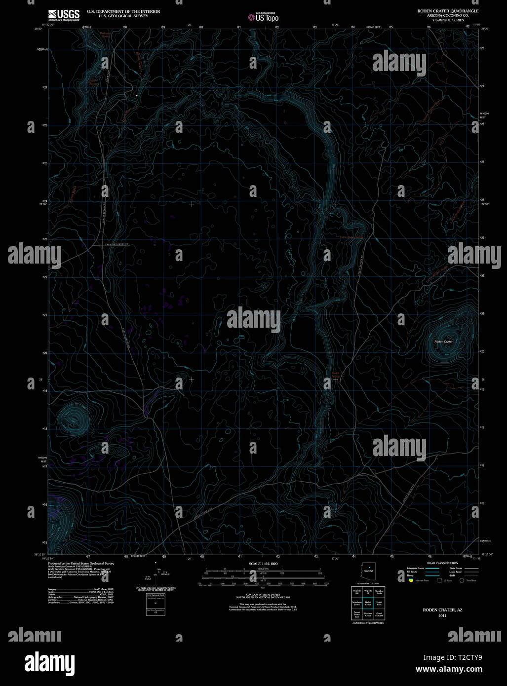 The roden crater hi-res stock photography and images - Alamy