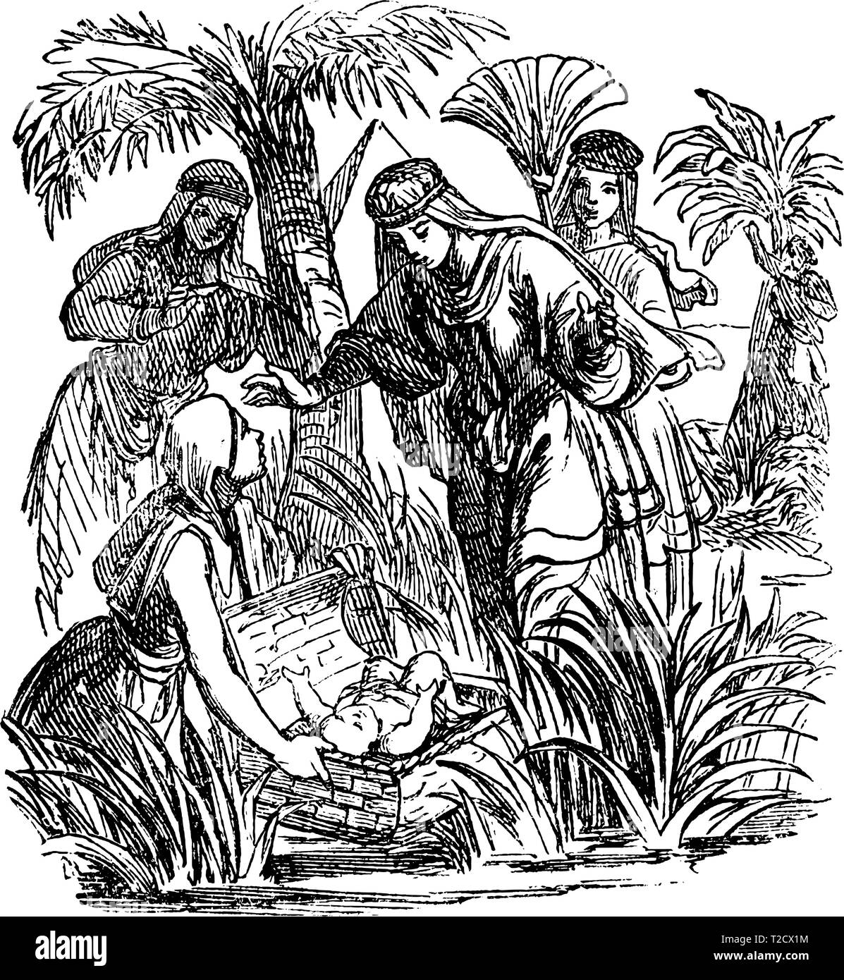 Moses black Stock Vector Images - Alamy