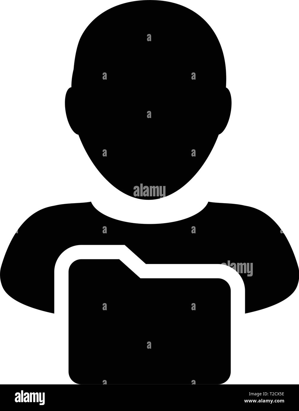 Document computer avatar man hi-res stock photography and images - Alamy