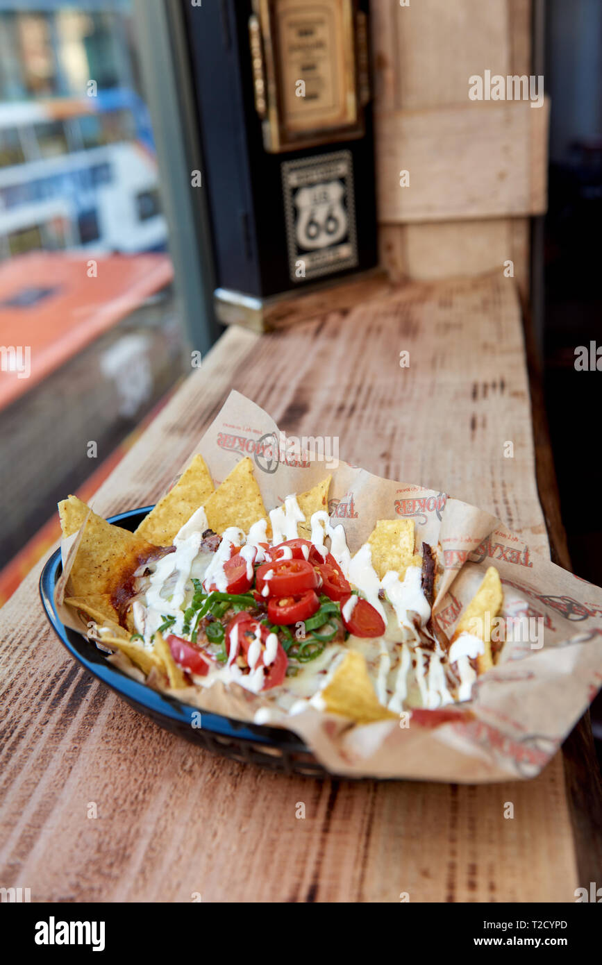 Fast food nachos hi-res stock photography and images - Alamy
