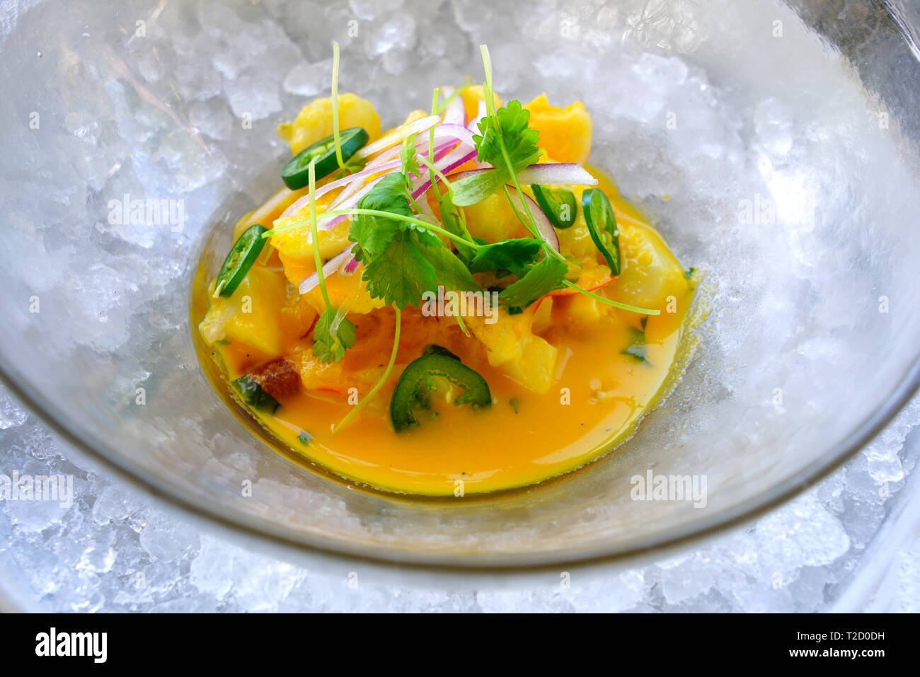 Seabass ceviche hi-res stock photography and images - Alamy