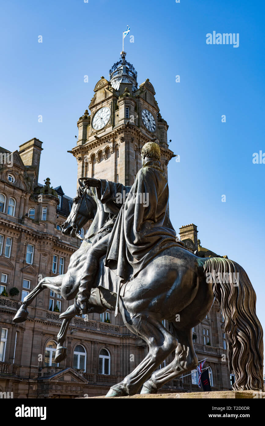 Sculpture, Duke of Wellington called, The Iron Duke in bronze, by John ...
