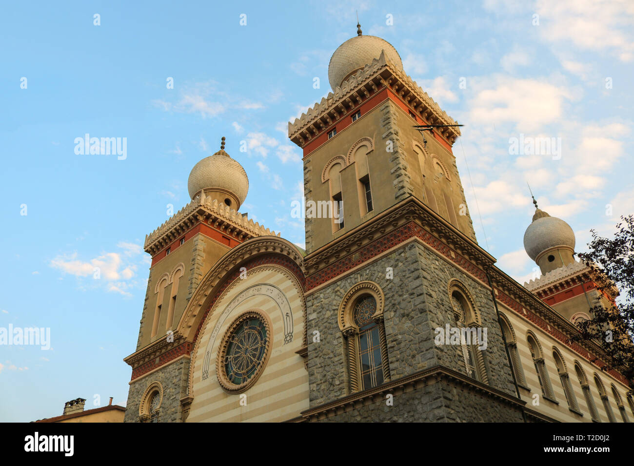 Comunita' Ebraica di Torino, Synagoge in Turin. Italy Stock Photo - Alamy