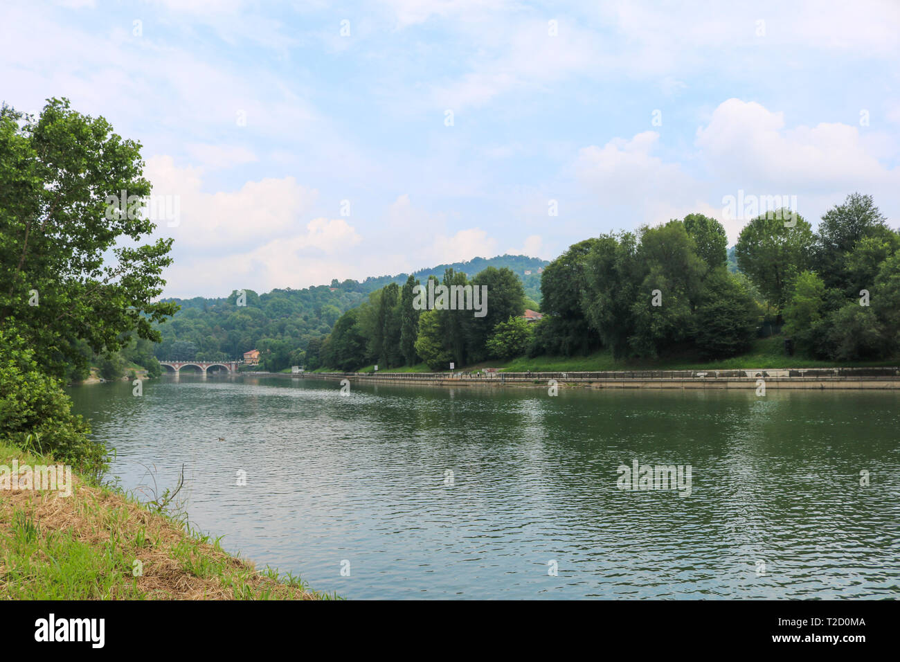 Po river piemonte italy hi-res stock photography and images - Alamy