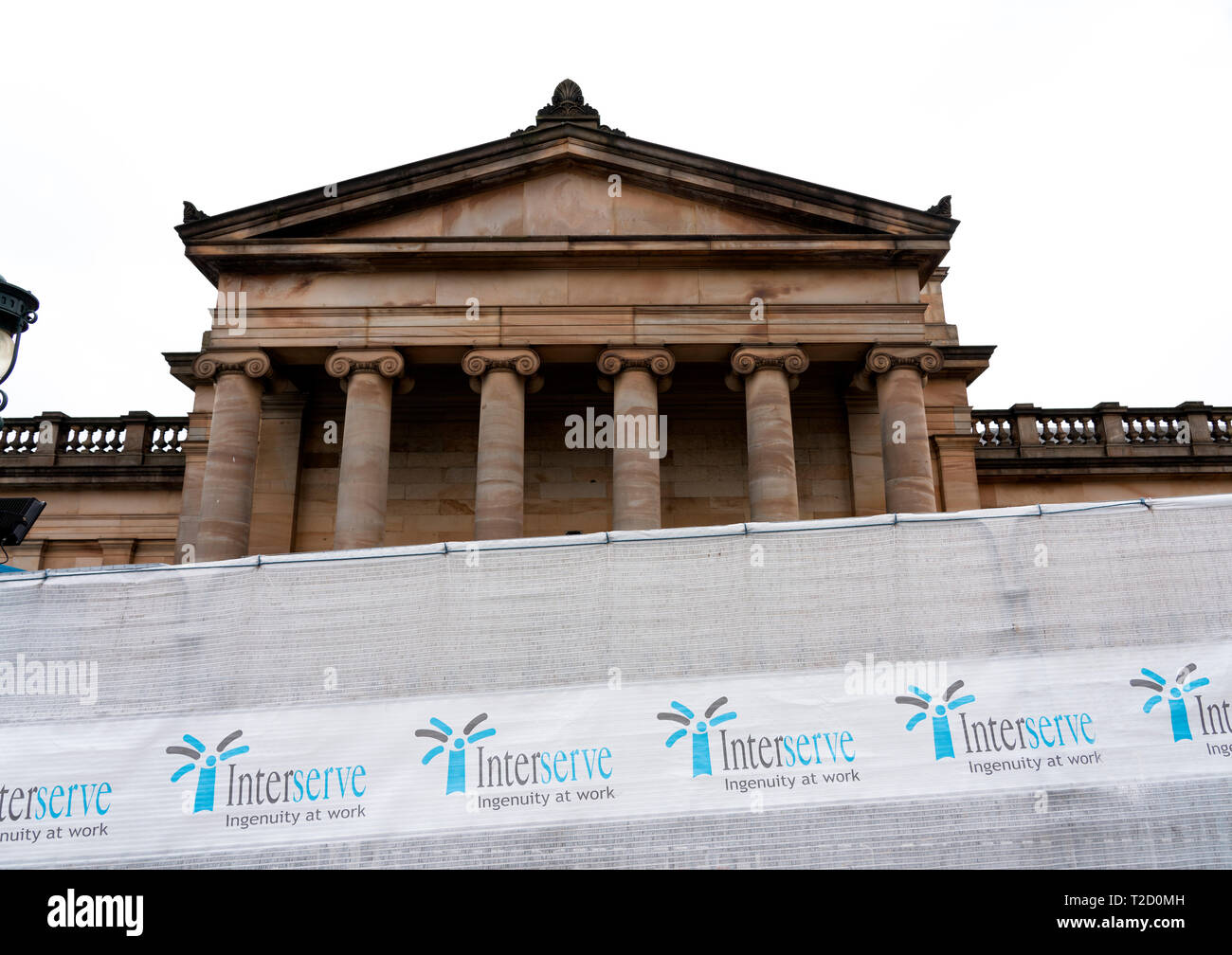 Edinburgh, Scotland, UK. 1 April, 2019. General views of Interserve ...
