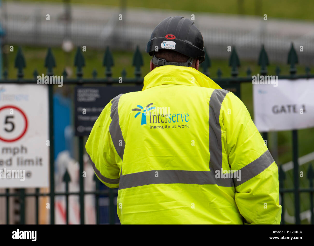 Edinburgh, Scotland, UK. 1 April, 2019. General views of Interserve ...