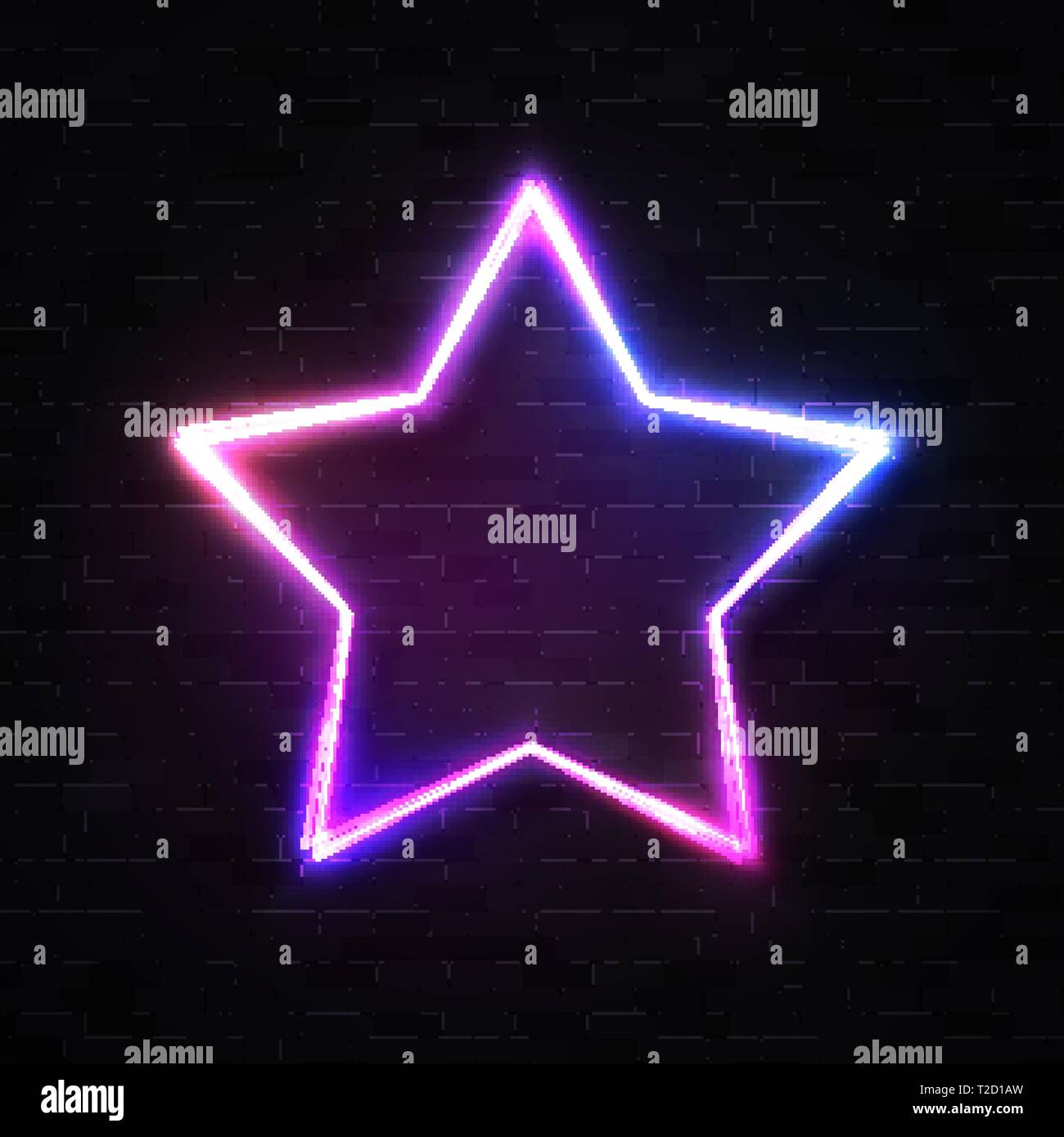 Shining glowing realistic black Stock Vector Images - Alamy