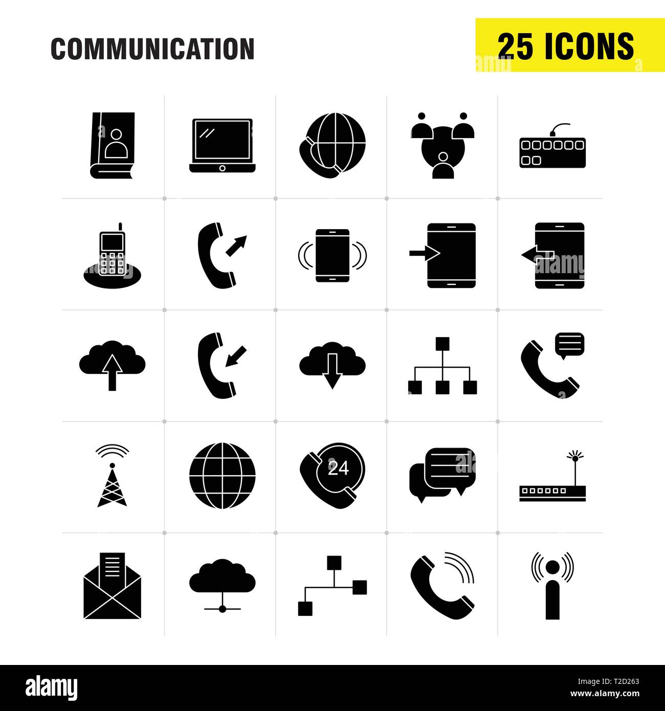 Fashion Solid Glyph Icons Set For Infographics, Mobile UX/UI Kit And ...