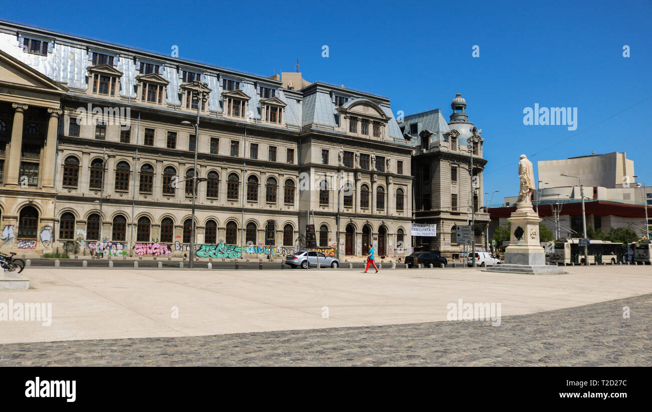 Romania architecture university hi-res stock photography and images - Alamy