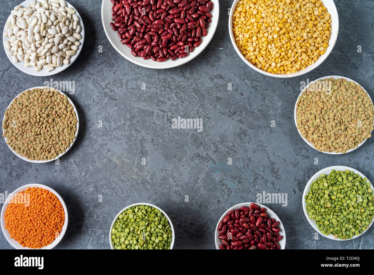 Lentils legumes pea hi-res stock photography and images - Alamy