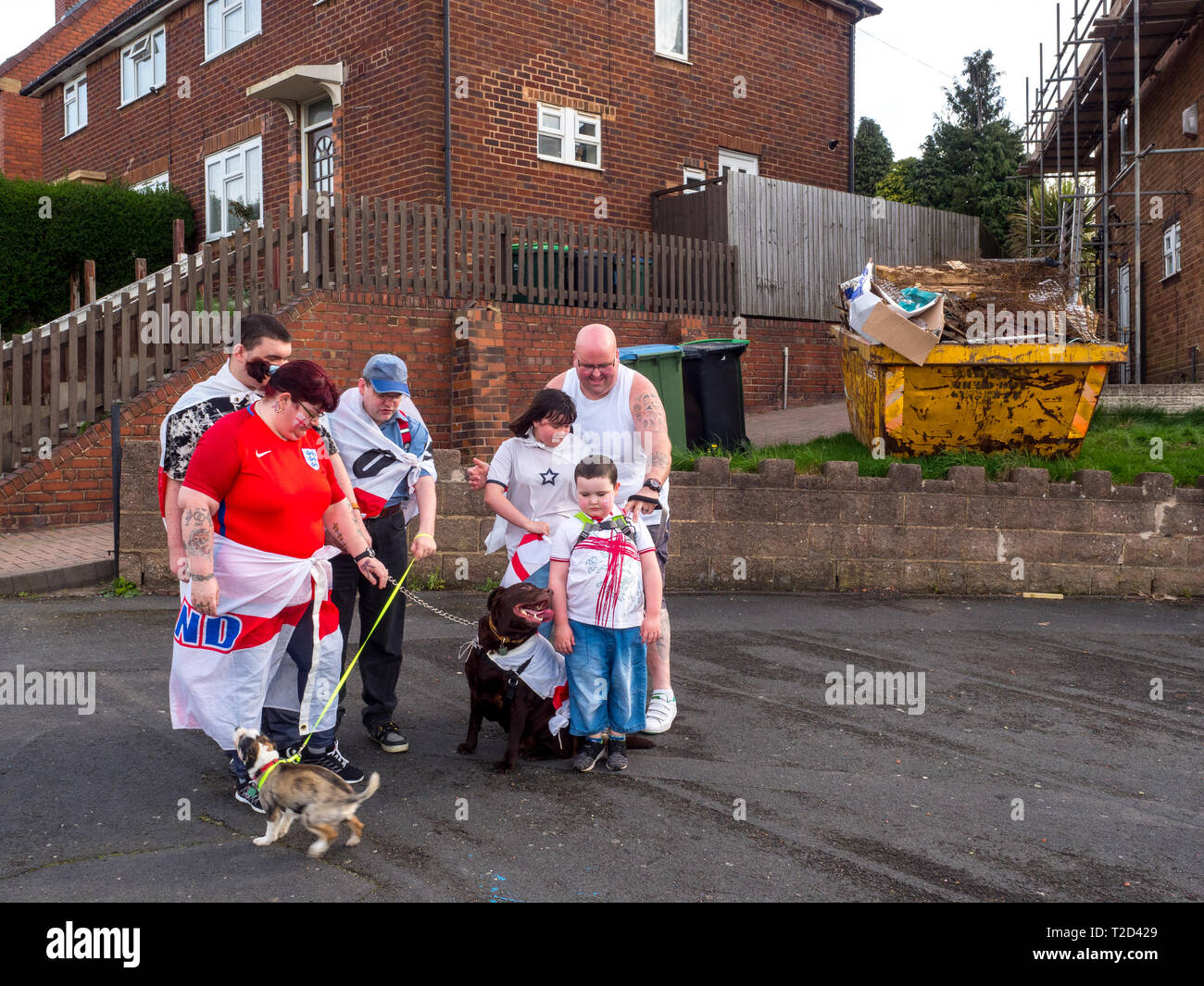 English working class family hi-res stock photography and images - Alamy