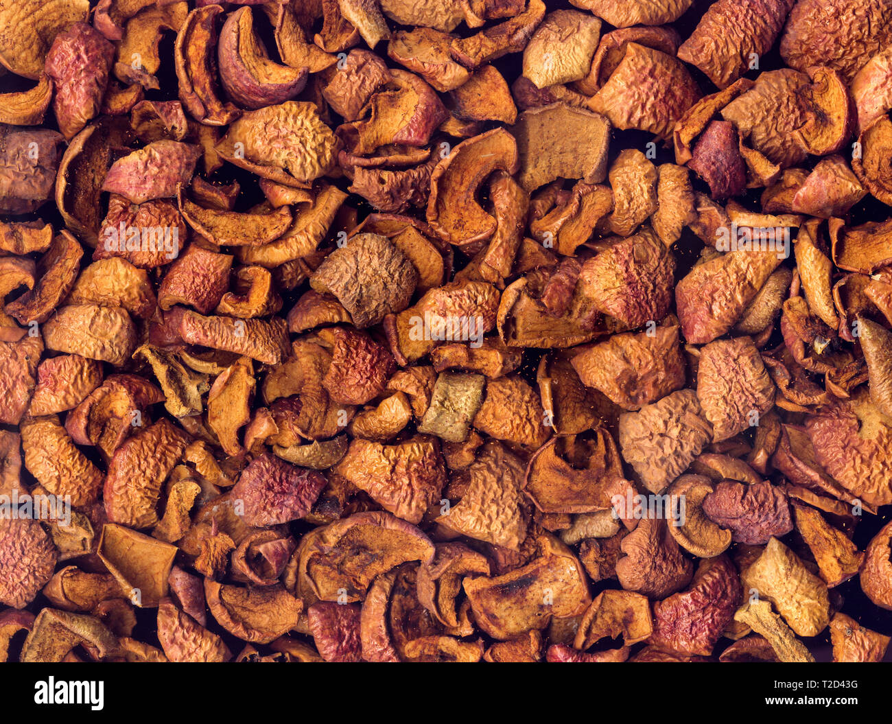 Background and texture of dried sliced apples Stock Photo - Alamy