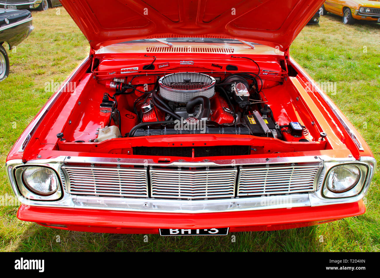Car engine compartment custom vintage hi-res stock photography and ...
