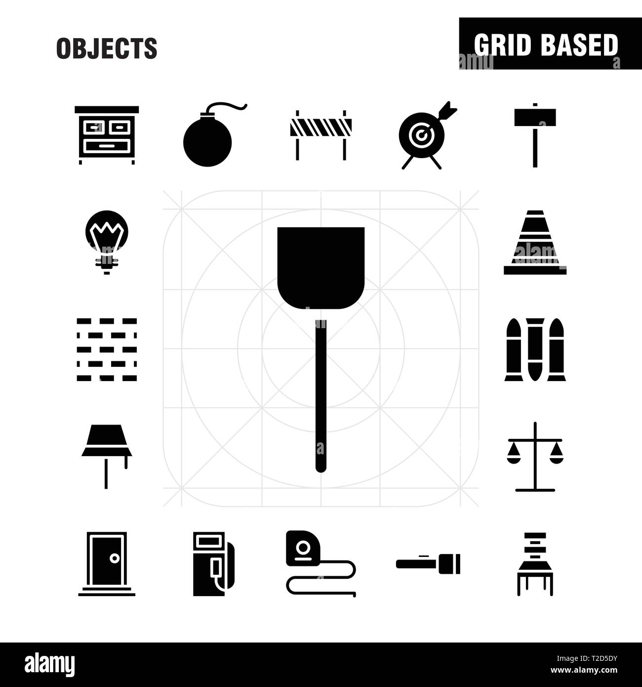 Objects Solid Glyph Icon Pack For Designers And Developers. Icons Of ...