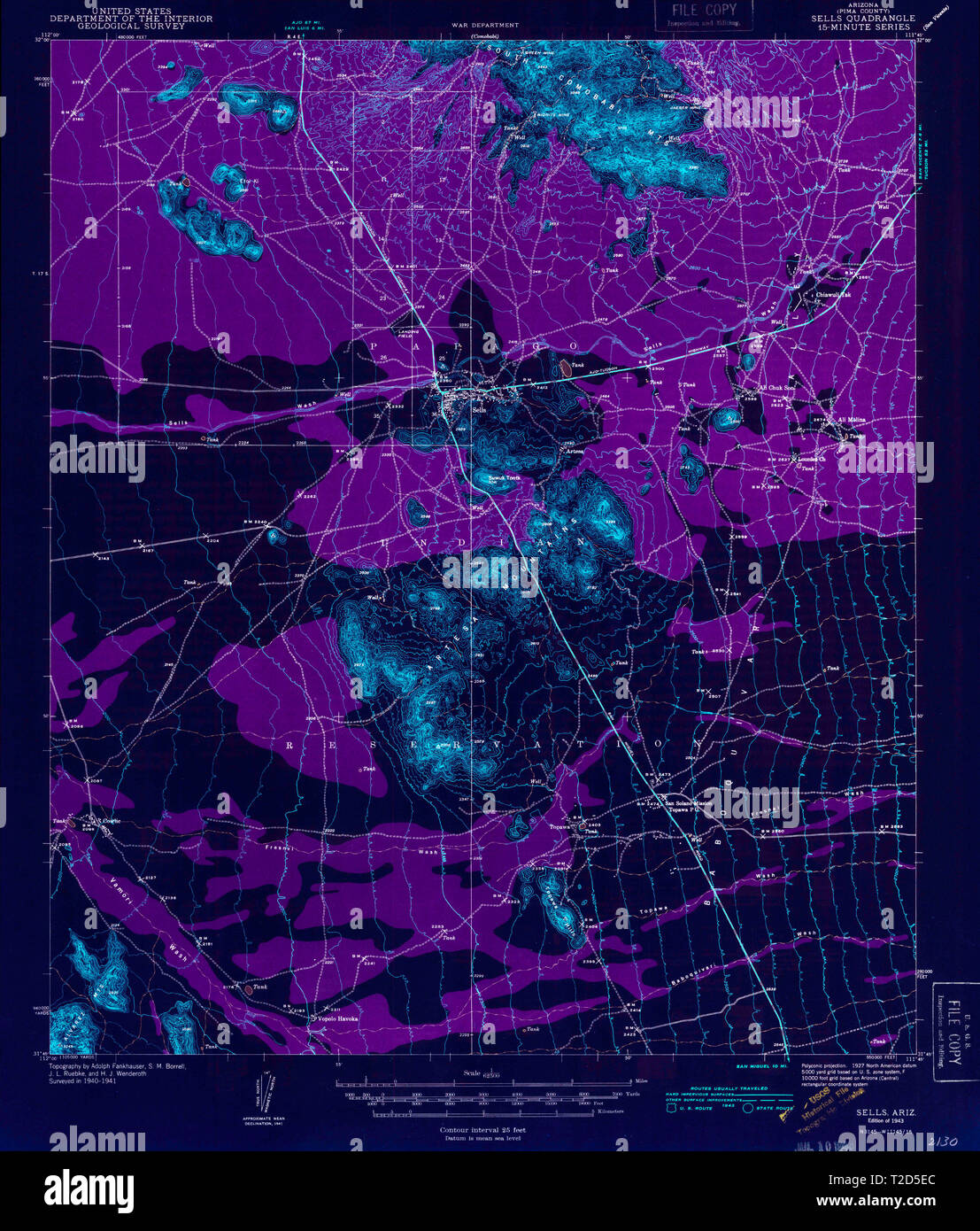 Map of sells hi-res stock photography and images - Alamy
