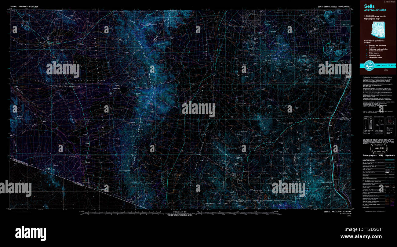 Map of sells hi-res stock photography and images - Alamy