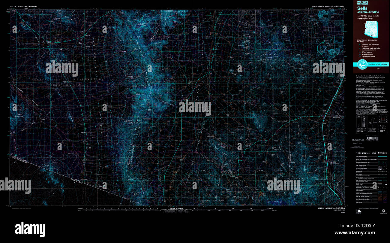 Map of sells hi-res stock photography and images - Alamy