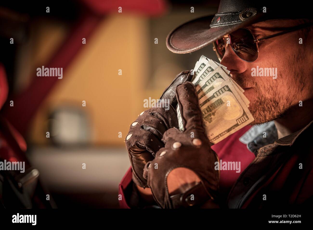 Cowboy money hi-res stock photography and images - Alamy