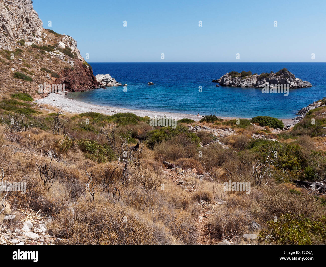 Hydra island beach hi-res stock photography and images - Alamy