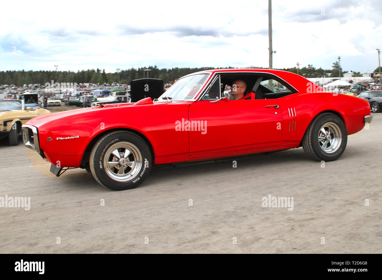 Pontiac Firebird 1968 Rojo