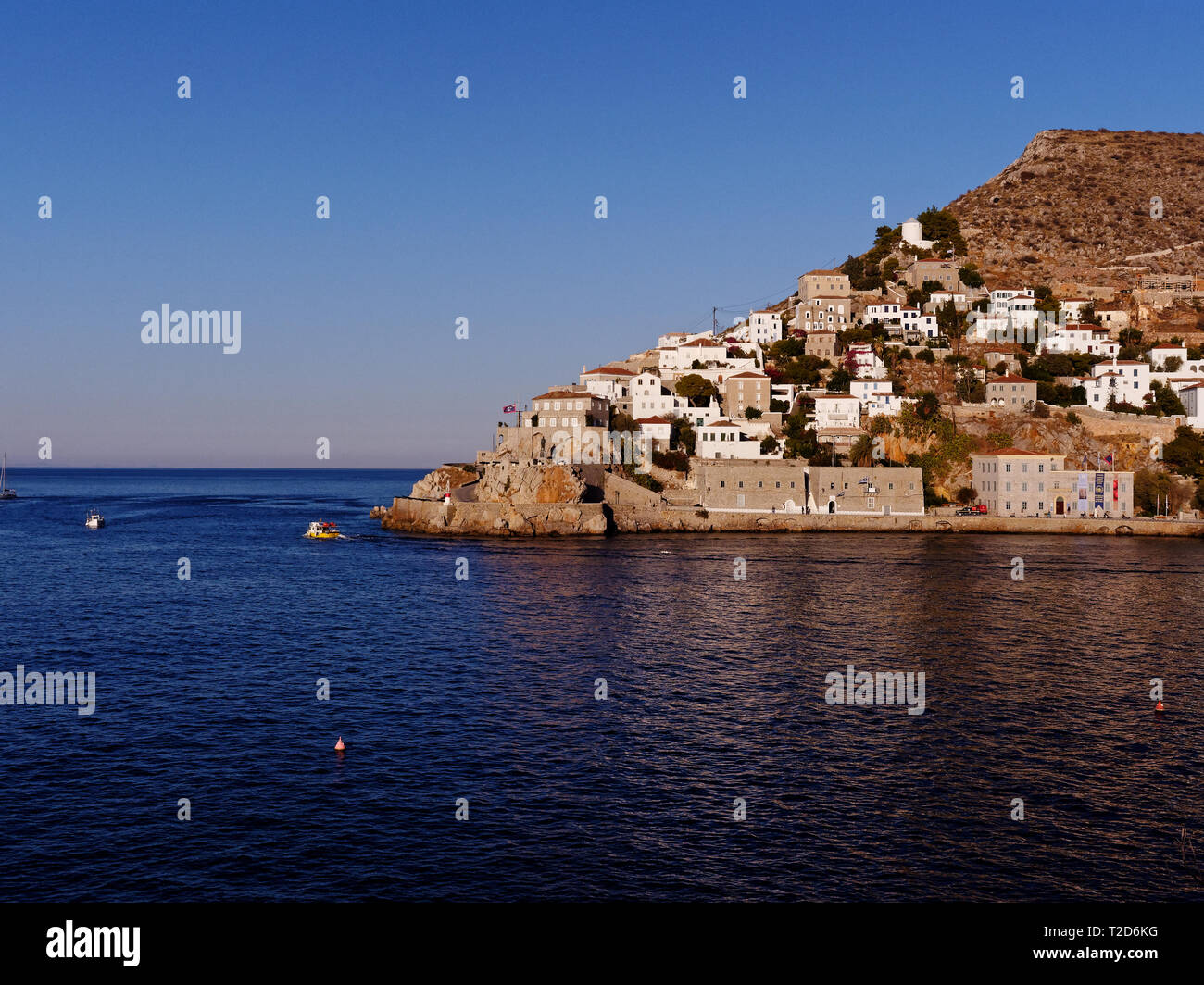 Hydra island greece Stock Photo - Alamy
