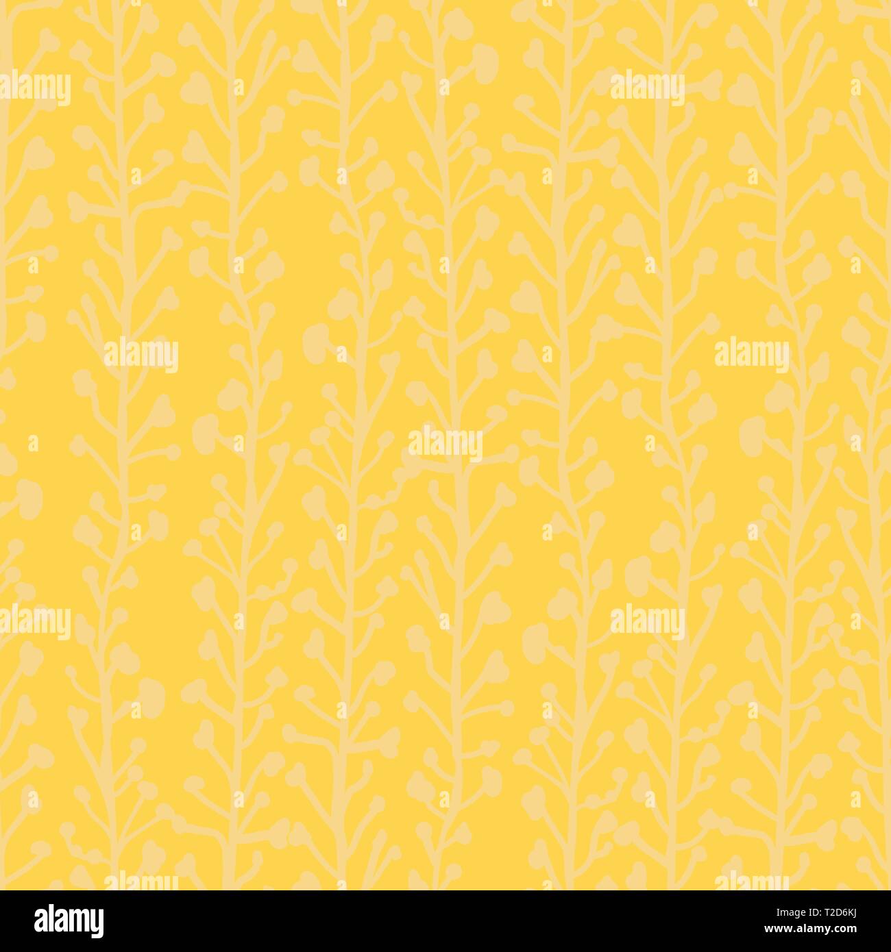 Yellow nature texture background. Seamless vector pattern of abstract ...