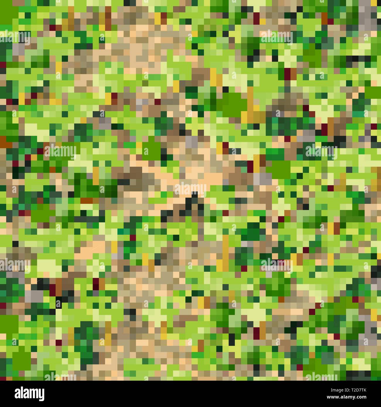 Isometric natural landscape of palm trees, vector illustration of a ...