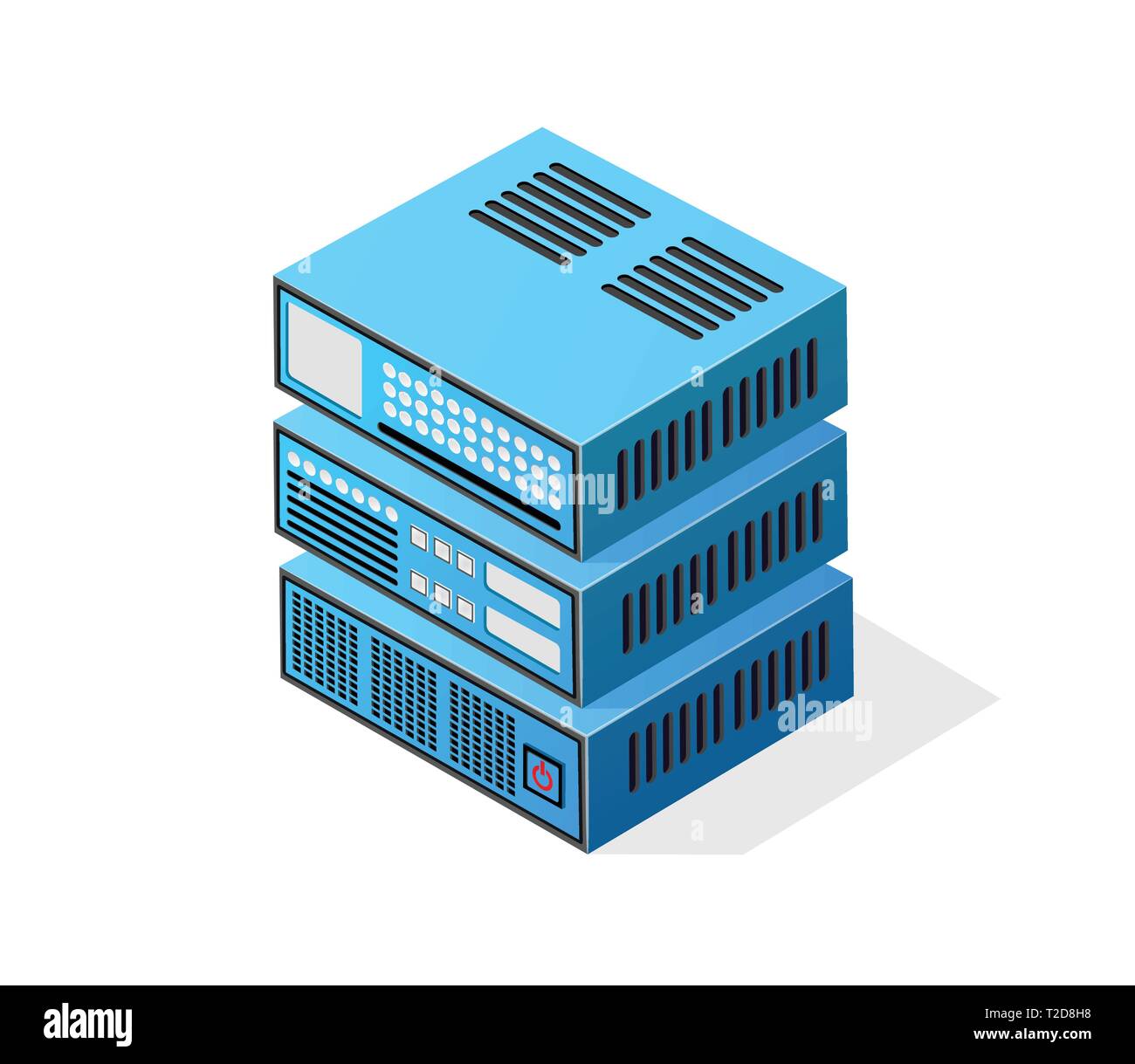 Isometric 3D computer for a crypto server for network internet data ...
