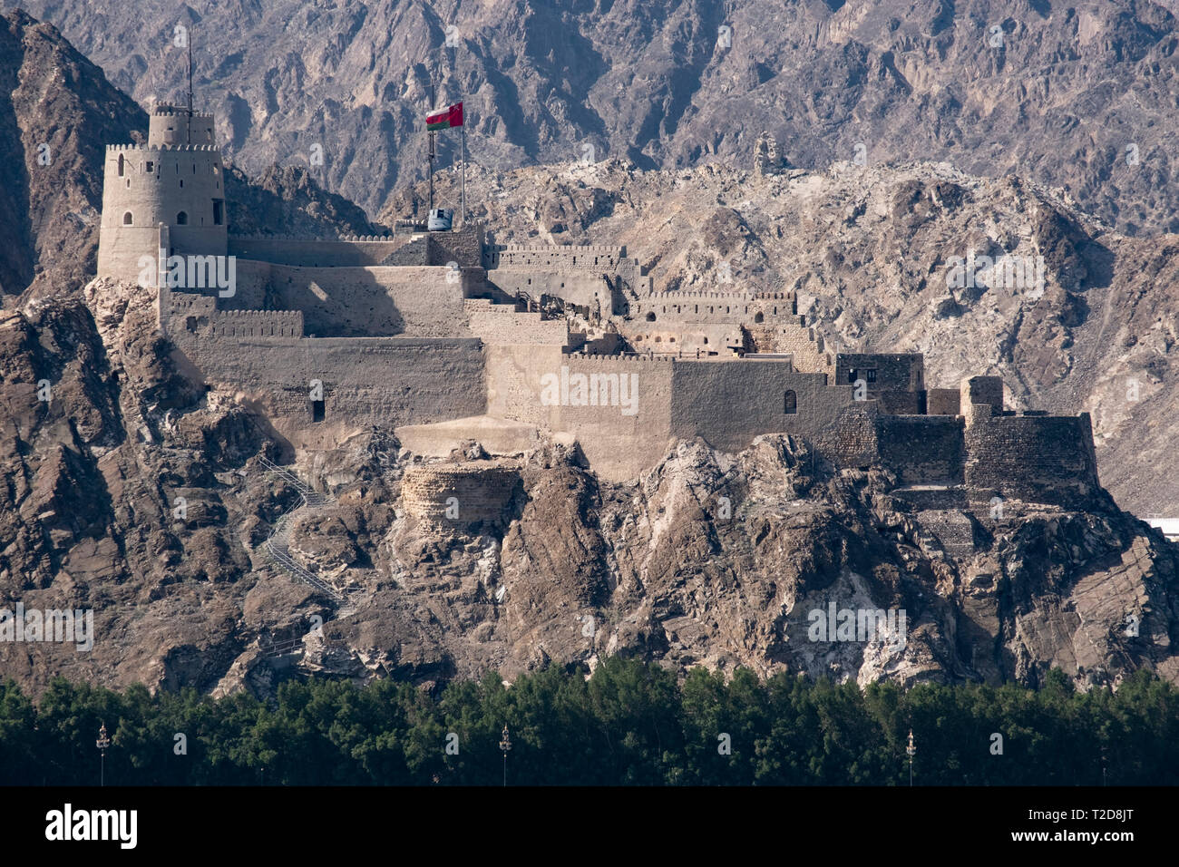 Mutrah fort muscat oman hi-res stock photography and images - Alamy