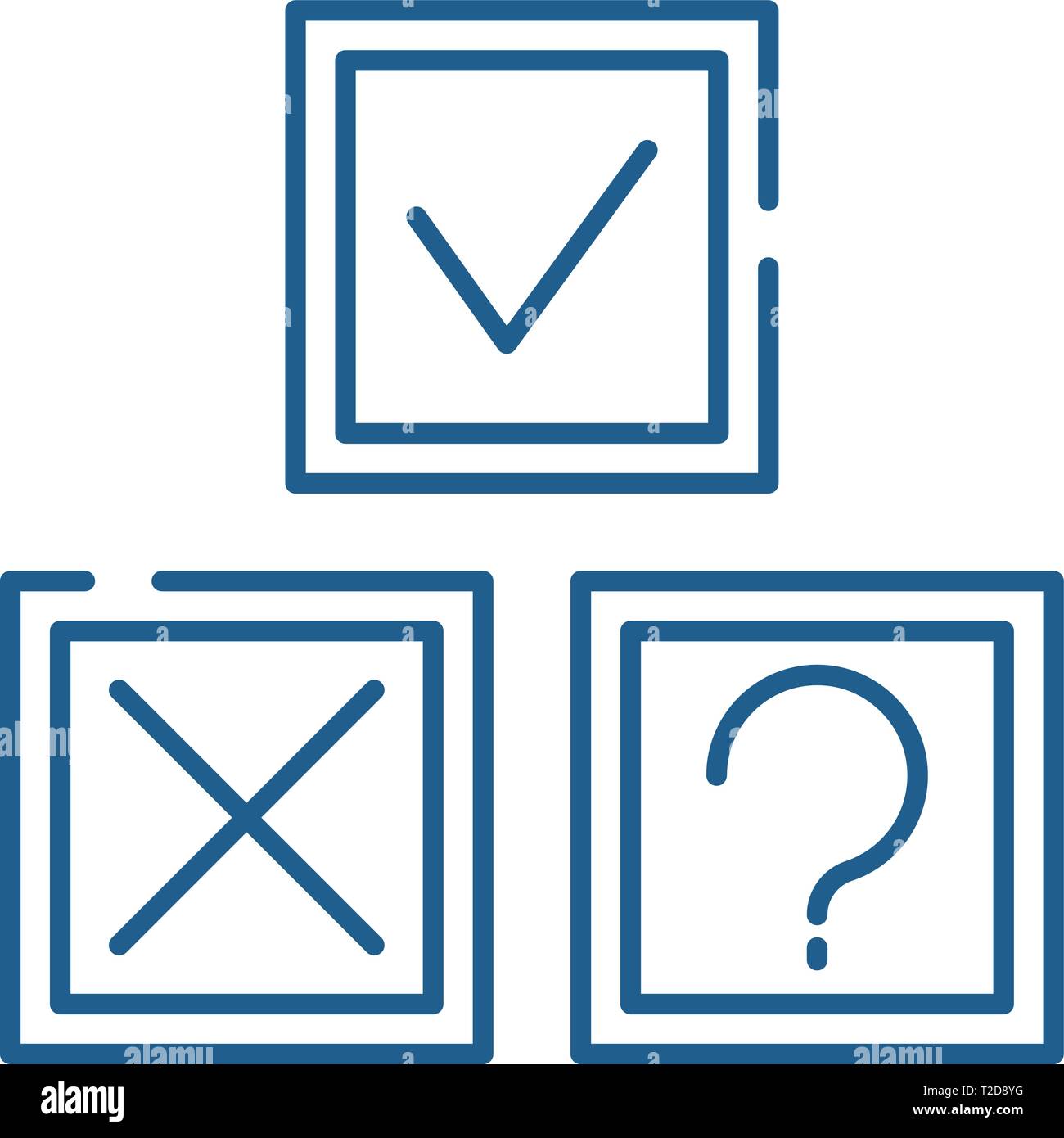 Rebus line icon concept. Rebus flat vector symbol, sign, outline ...