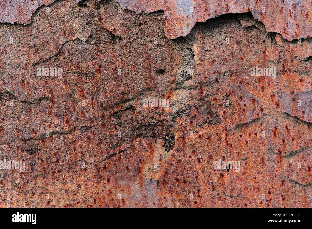 Close up surface of rusty and concrete walls in high resolution Stock ...