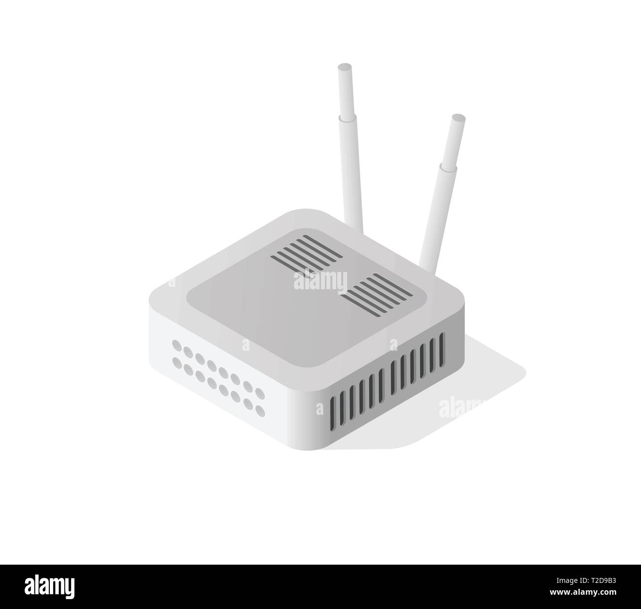 Hub internet modem Stock Vector Images - Alamy