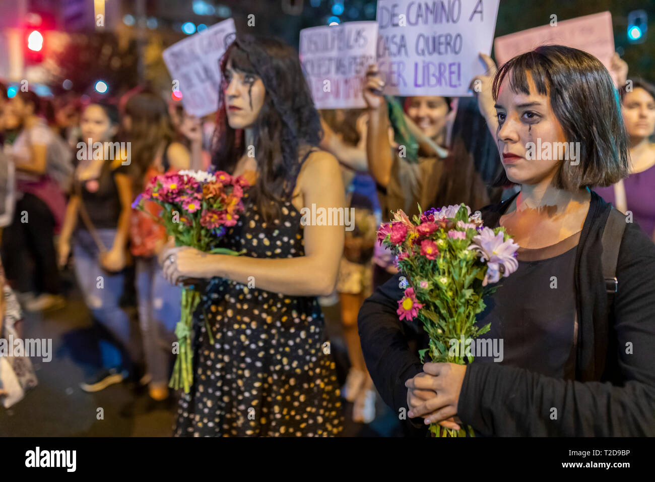 International Women's Day 8 March Feminist girls urban tribes with ...