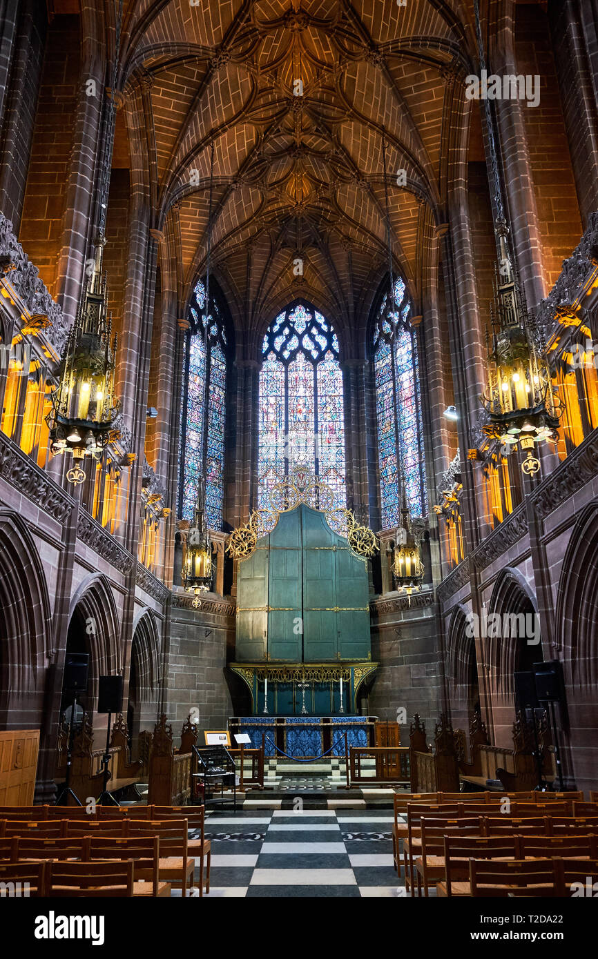 Liverpool cathedral lady chapel hi-res stock photography and images - Alamy
