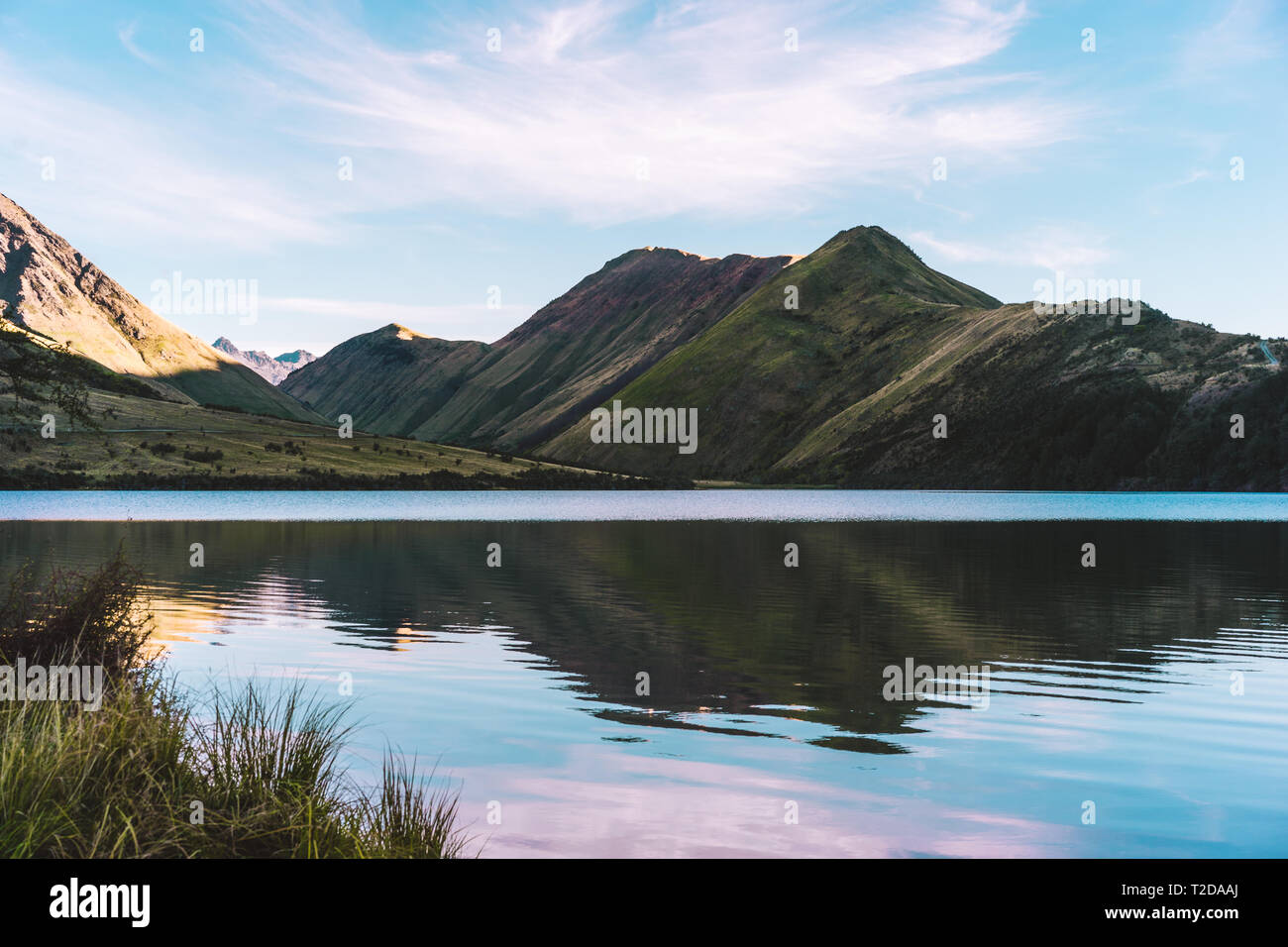 Lake Reflections Water Sky Stock Photo - Alamy