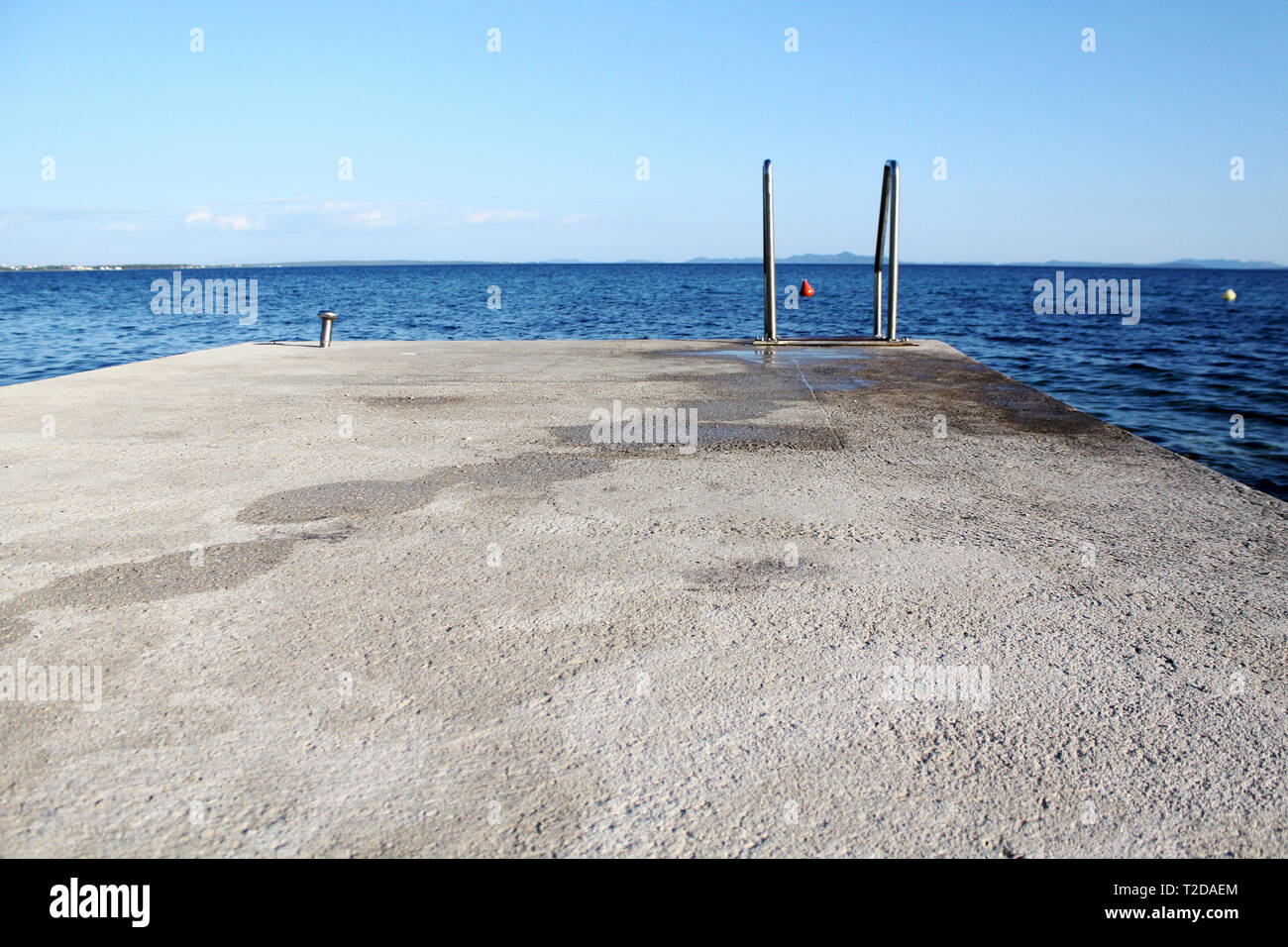 on the waterfront at Vir, Croatia Stock Photo - Alamy