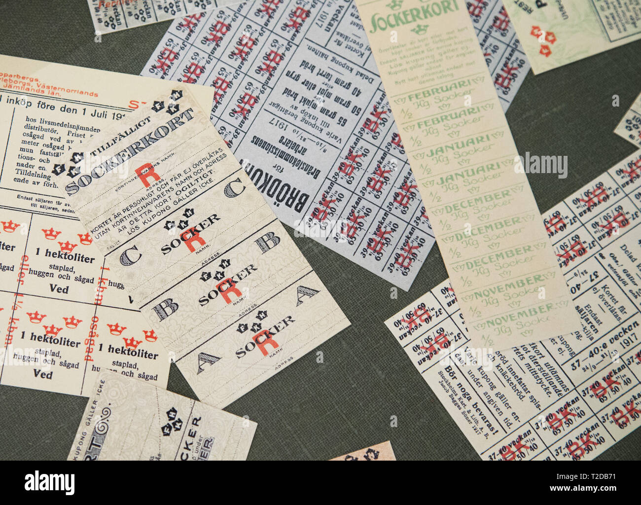 Ration card hi-res stock photography and images - Alamy