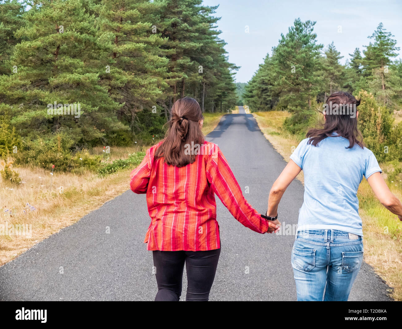 Walking together togetherness side by side hi-res stock photography and ...