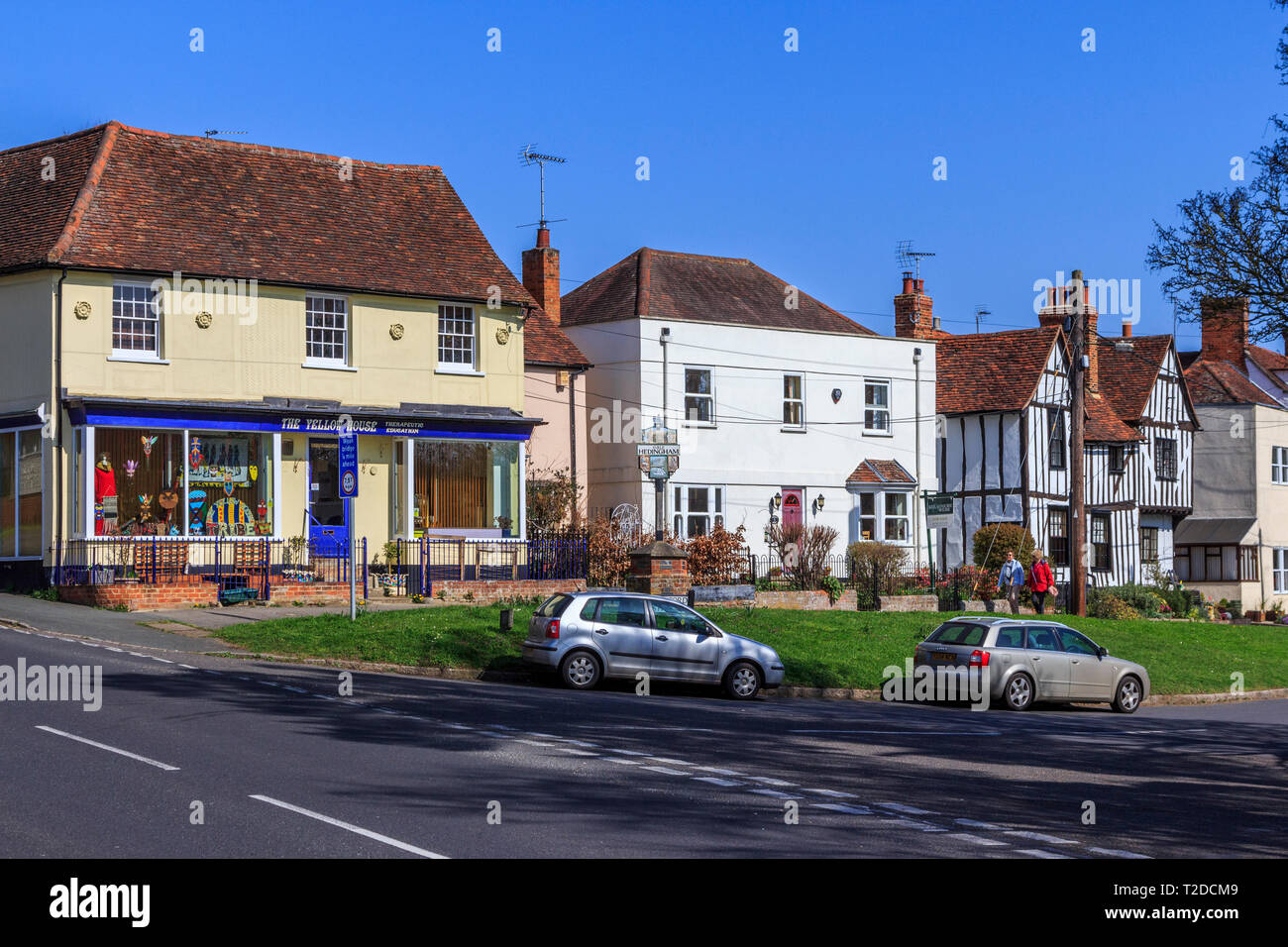 Sible Hedingham, Village Centre, essex, England, UK, GB Stock Photo - Alamy
