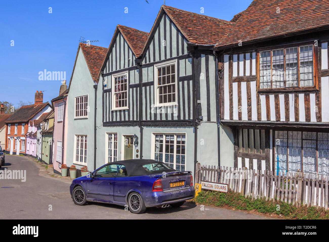 Castle Hedingham, Village Centre, essex, England, UK, GB Stock Photo ...