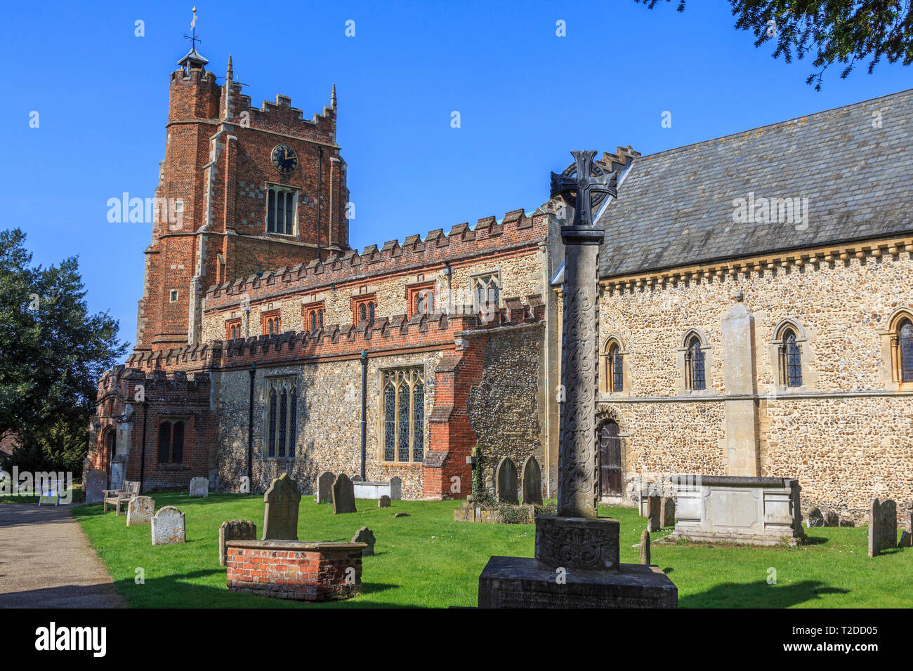 Castle Hedingham, Village Centre, essex, England, UK, GB Stock Photo ...