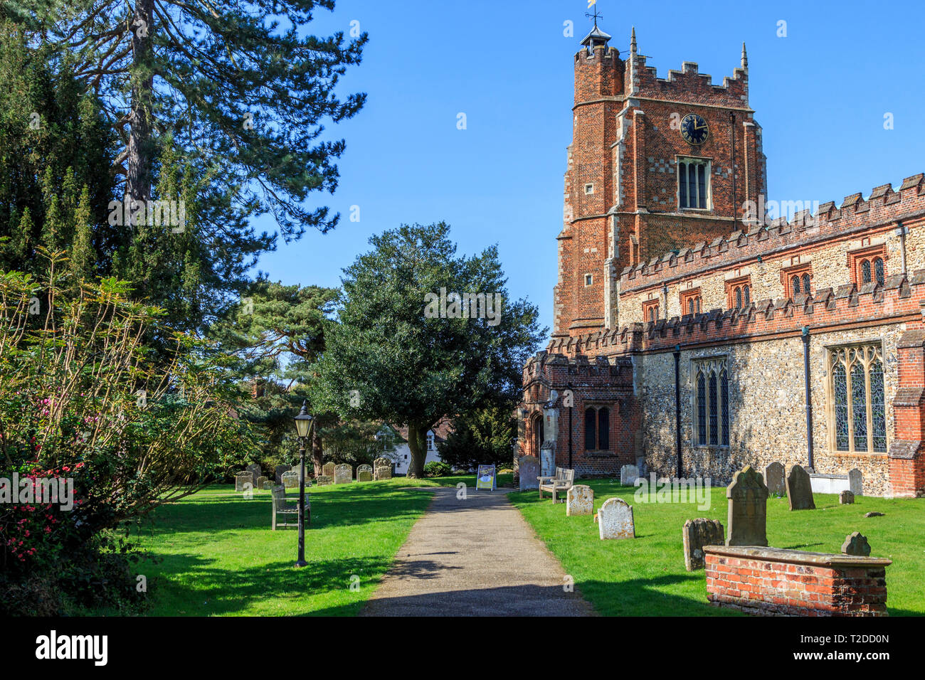 Castle Hedingham, Village Centre, essex, England, UK, GB Stock Photo ...