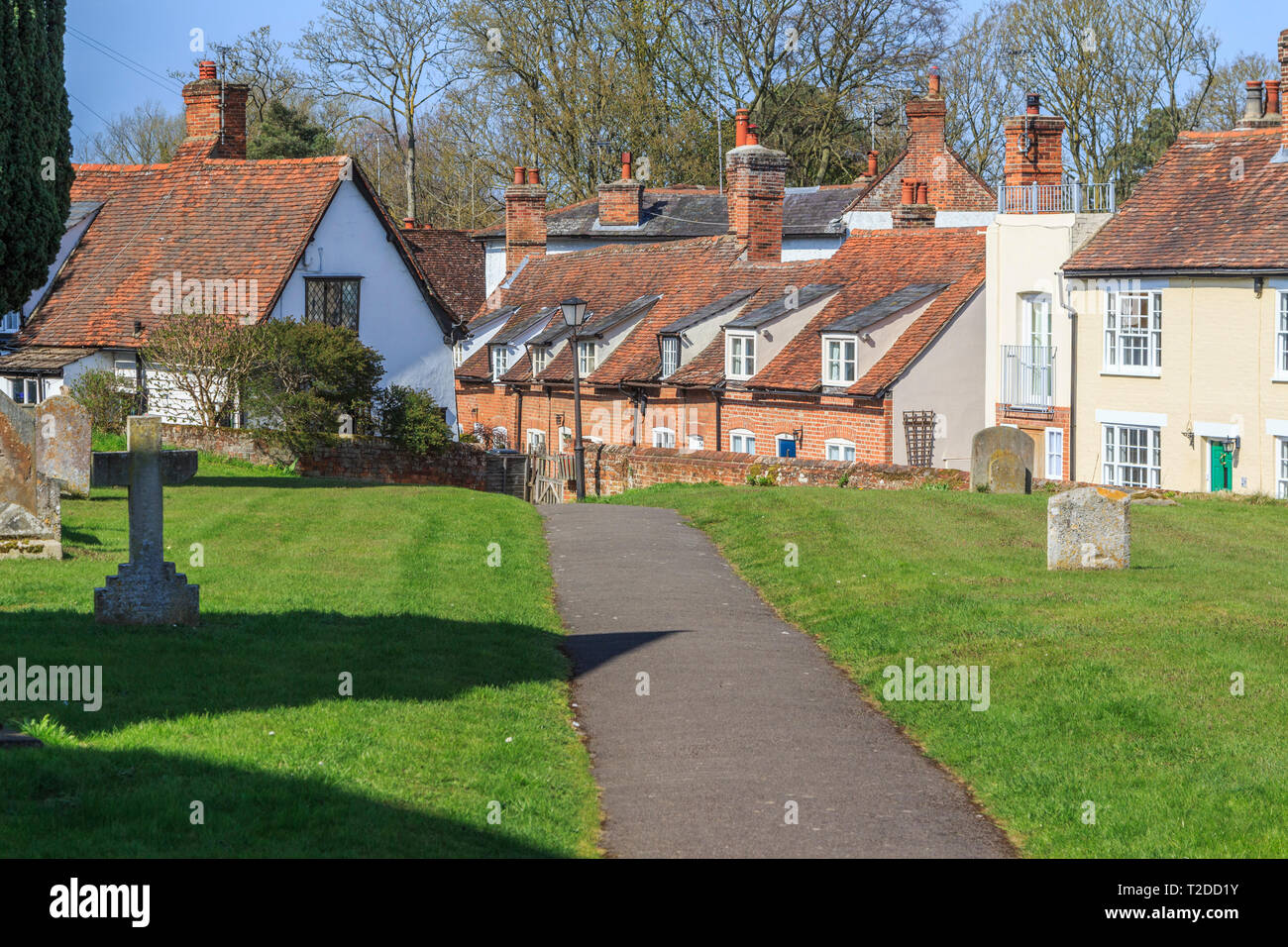 Castle Hedingham, Village Centre, essex, England, UK, GB Stock Photo ...