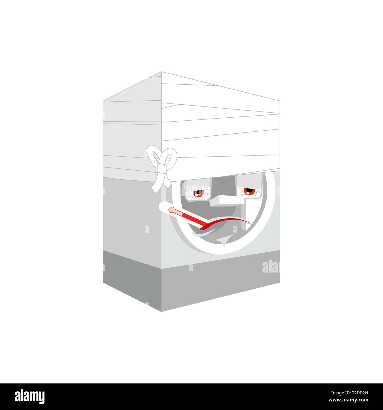 Sick ill bandaged Stock Vector Images - Alamy