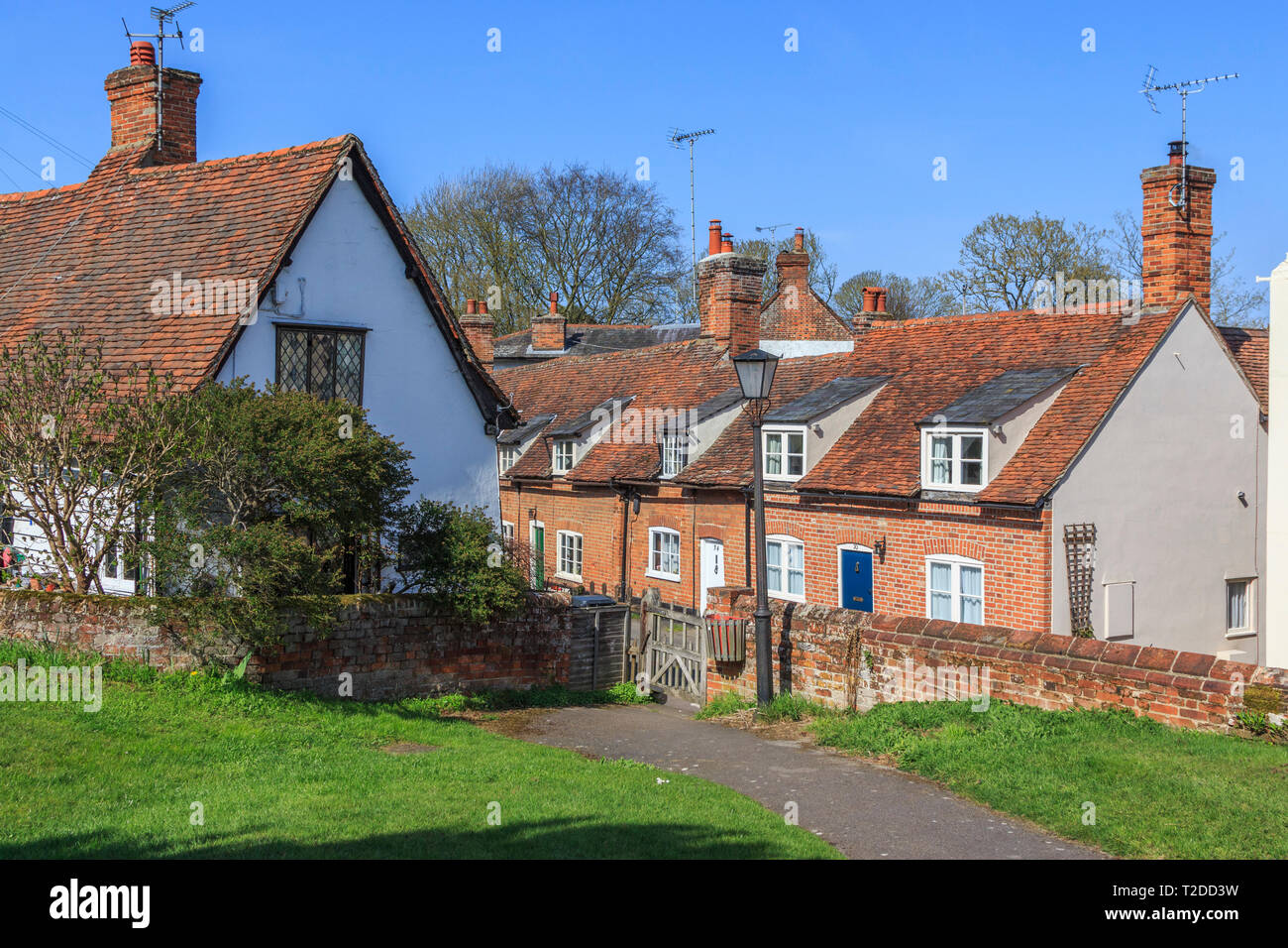 Castle Hedingham, Village Centre, essex, England, UK, GB Stock Photo ...